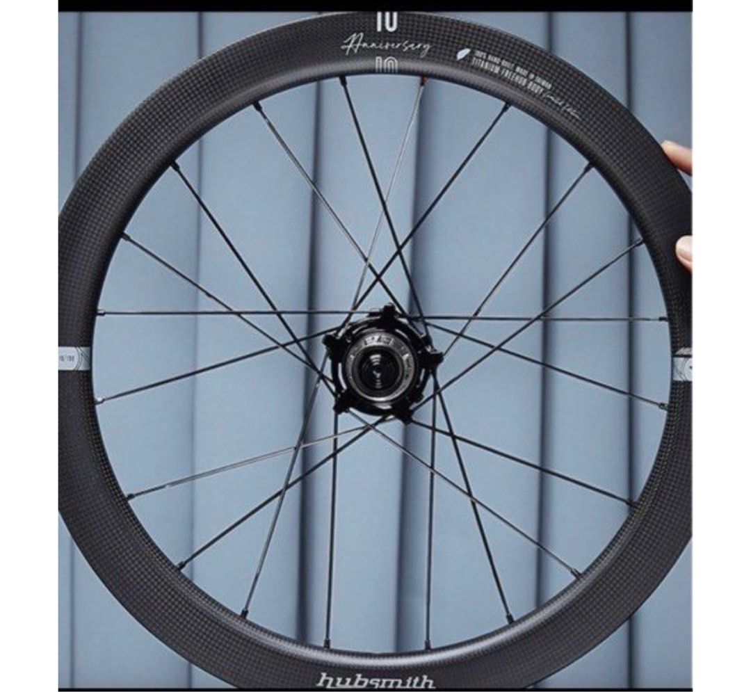 Titanium ceramic speed limit edition Hubsmith wheel set for birdy ...