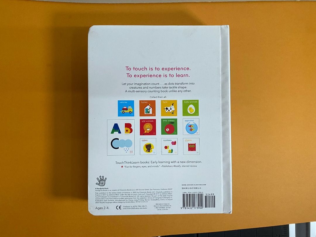 TouchThinkLearn: 123: (Childrens Books Ages 1-3, Interactive Books for ...