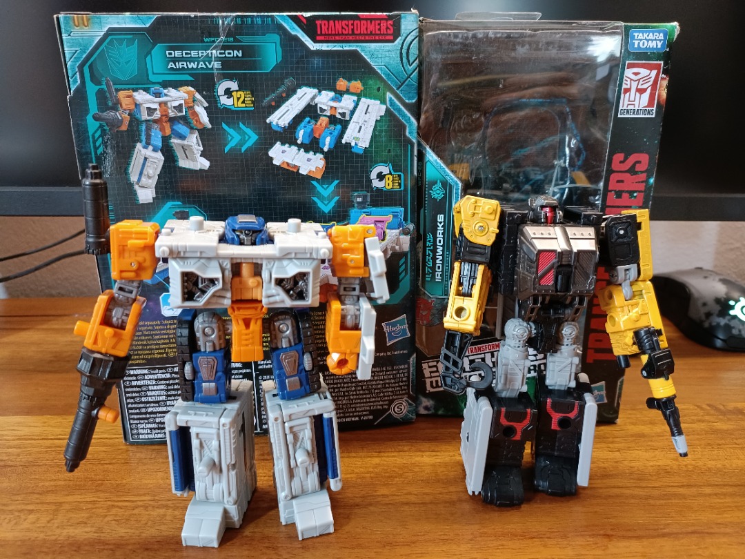 Transformers Earthrise Airwave and Ironworks, Hobbies & Toys, Toys ...