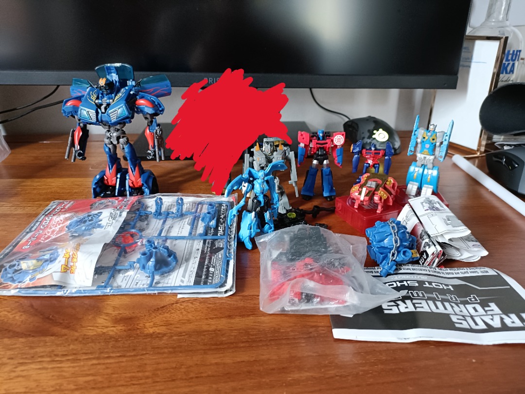 Transformers Prime hotshot and WFC FOC Ramhorn Eject, other toys ...