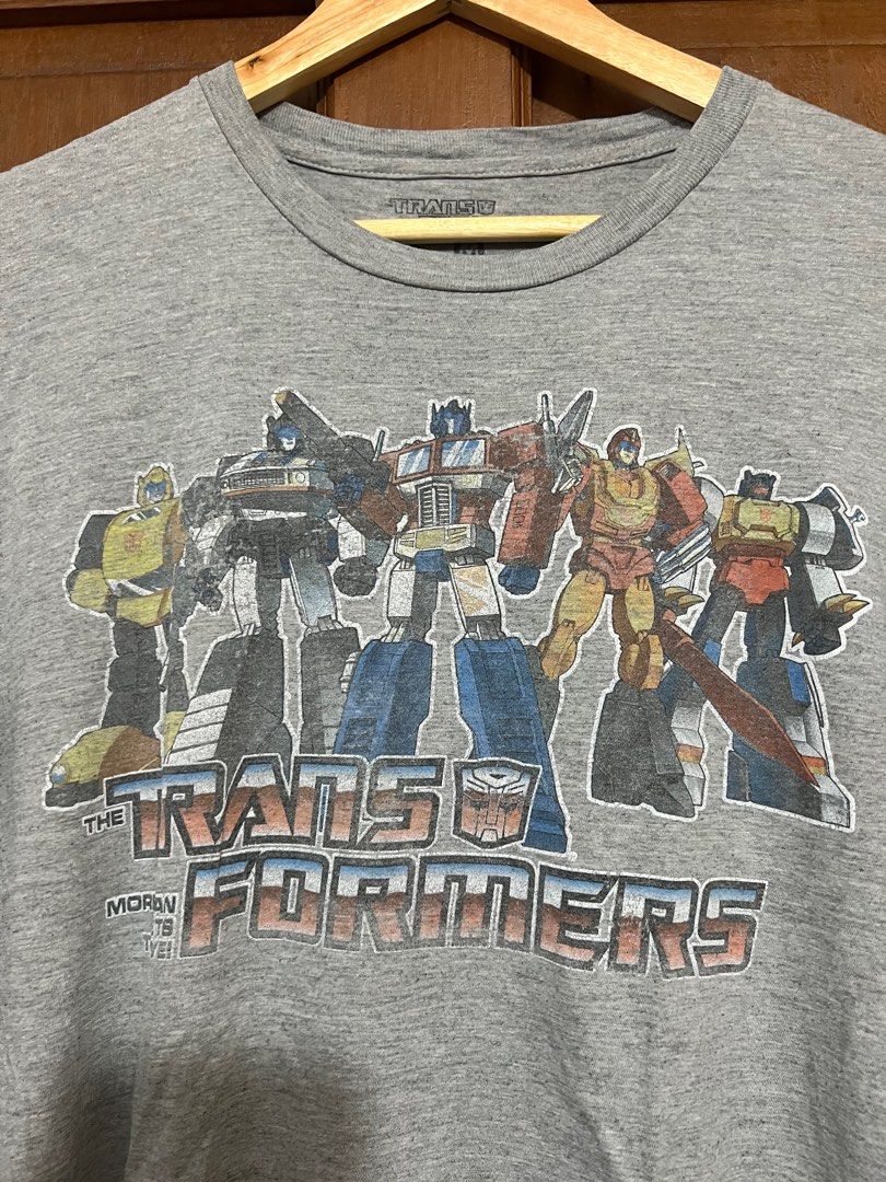 Transformers Shirt, Men's Fashion, Tops & Sets, Tshirts & Polo Shirts ...