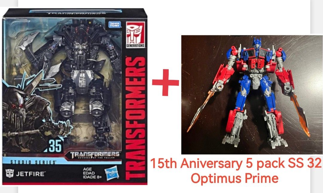 Transformers Studio Series SS 35 Jetfire and 15th Aniversary 5 pack SS ...