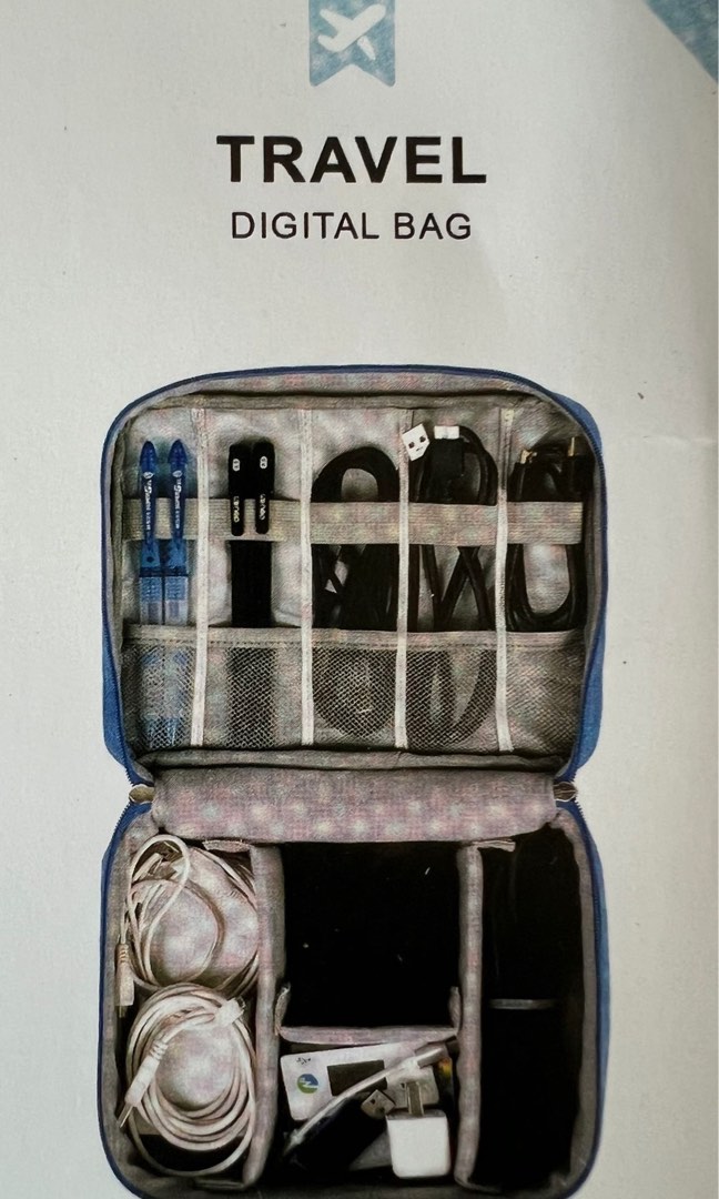 Travel Digital Bag, Hobbies & Toys, Travel, Travel Essentials ...