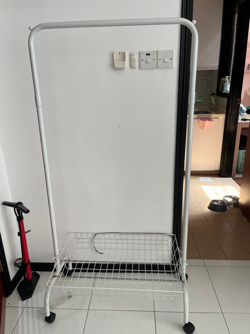 Clothes hanging Trolley , Furniture & Home Living, Furniture, Shelves ...