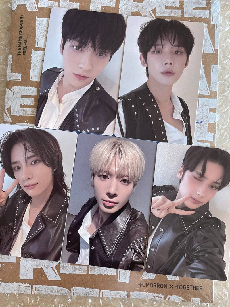 TXT TNC:FREEFALL powerstation lucky draw, Hobbies & Toys, Memorabilia ...