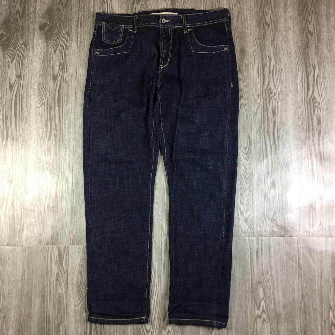 Uncle Fu - Raw denim selvedge pants, Men's Fashion, Bottoms, Jeans on ...