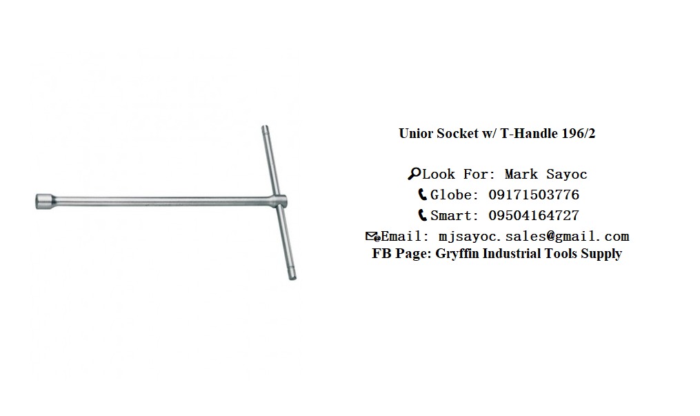 Unior Socket w/ T-Handle 196/2, Commercial & Industrial, Industrial ...