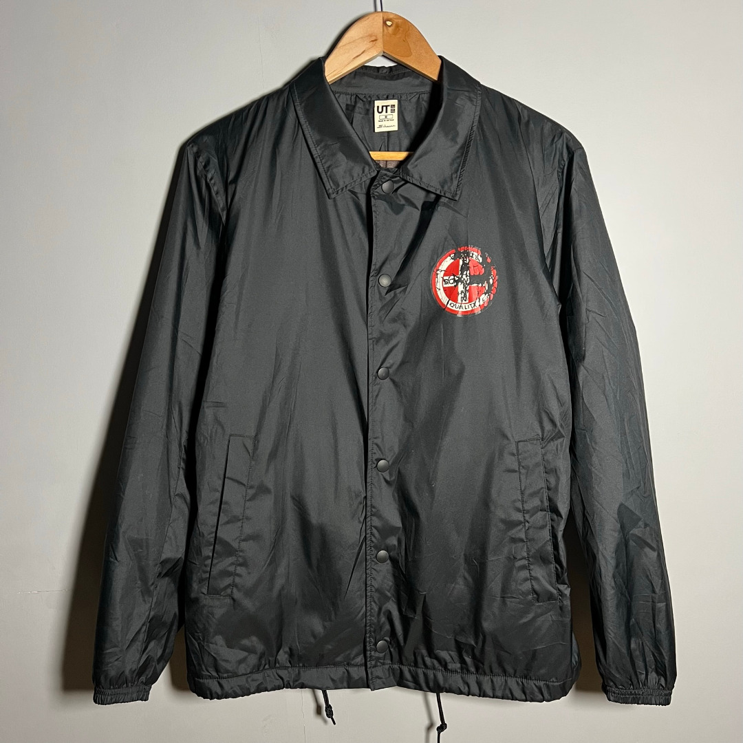 Uniqlo Coach Jacket Schwinn Collab Limited Edition Rare, Men's Fashion ...