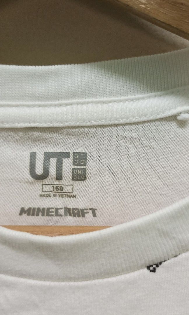 Uniqlo Minecraft, Babies & Kids, Babies & Kids Fashion on Carousell