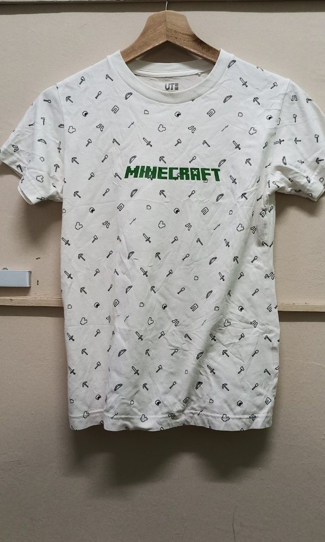 Uniqlo Minecraft, Babies & Kids, Babies & Kids Fashion on Carousell
