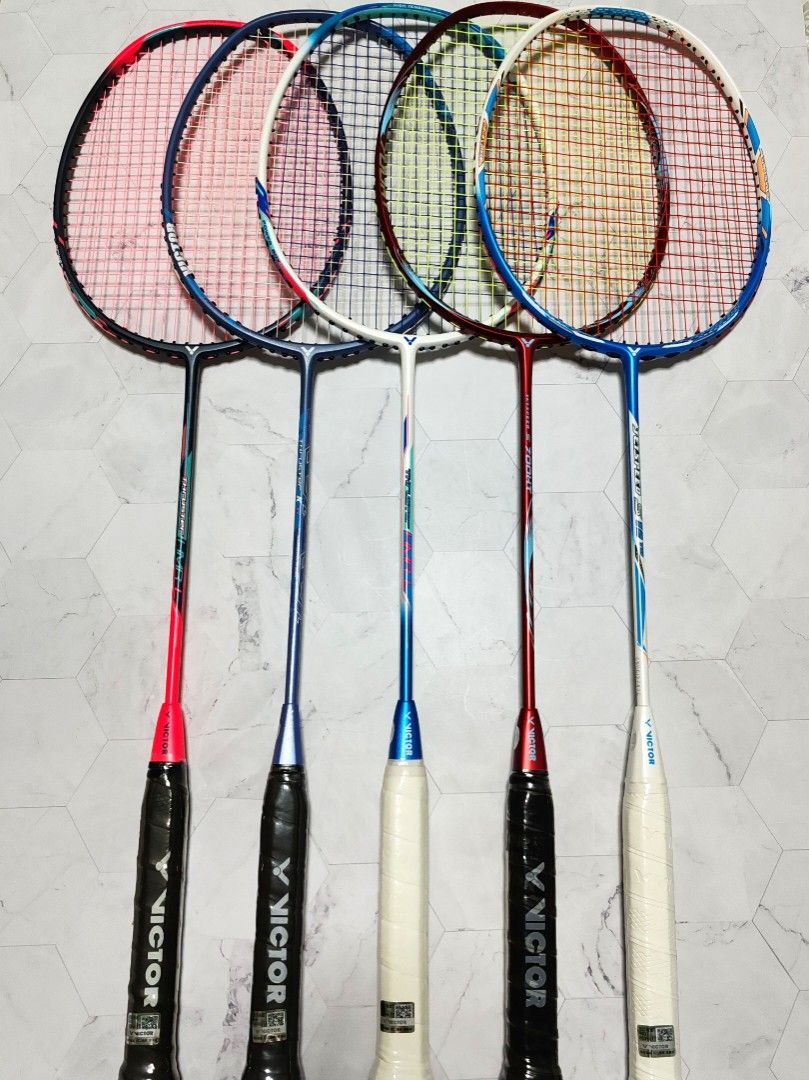 Victor Jetspeed 12 TD Thruster HMRL Hammer Thruster K Badminton Racket ...