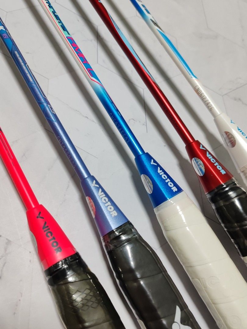 Victor Jetspeed 12 TD Thruster HMRL Hammer Thruster K Badminton Racket ...