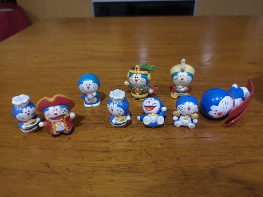 Vintage Doraemon figurines lot, Hobbies & Toys, Toys & Games on Carousell