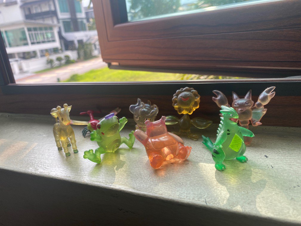Vintage Pokemon Clear - Tomy, Hobbies & Toys, Toys & Games on Carousell