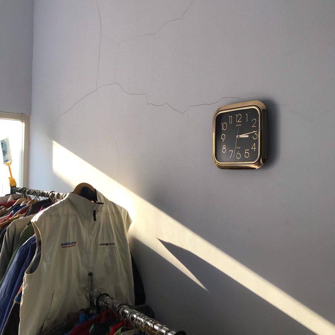 Vintage Space Age Goldie Wall Clock SEIKO Japanese Vintage watch ...