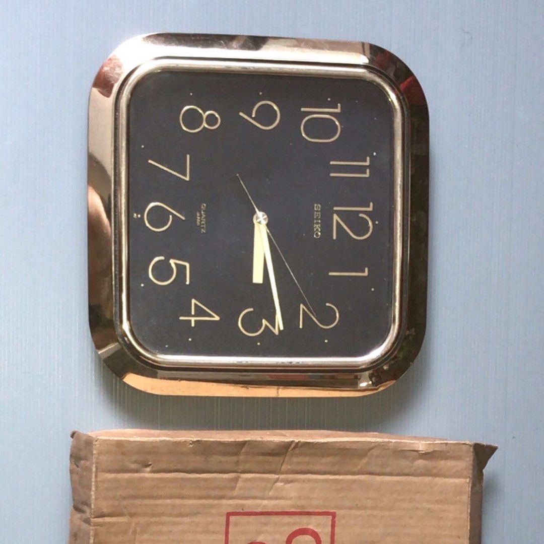Vintage Space Age Goldie Wall Clock SEIKO Japanese Vintage watch ...