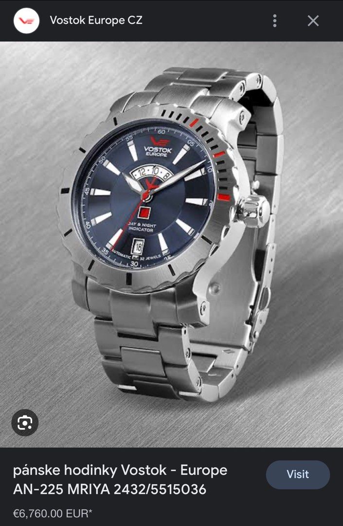 Vostok Europe Day & Night, Men's Fashion, Watches & Accessories, Watches on Carousell