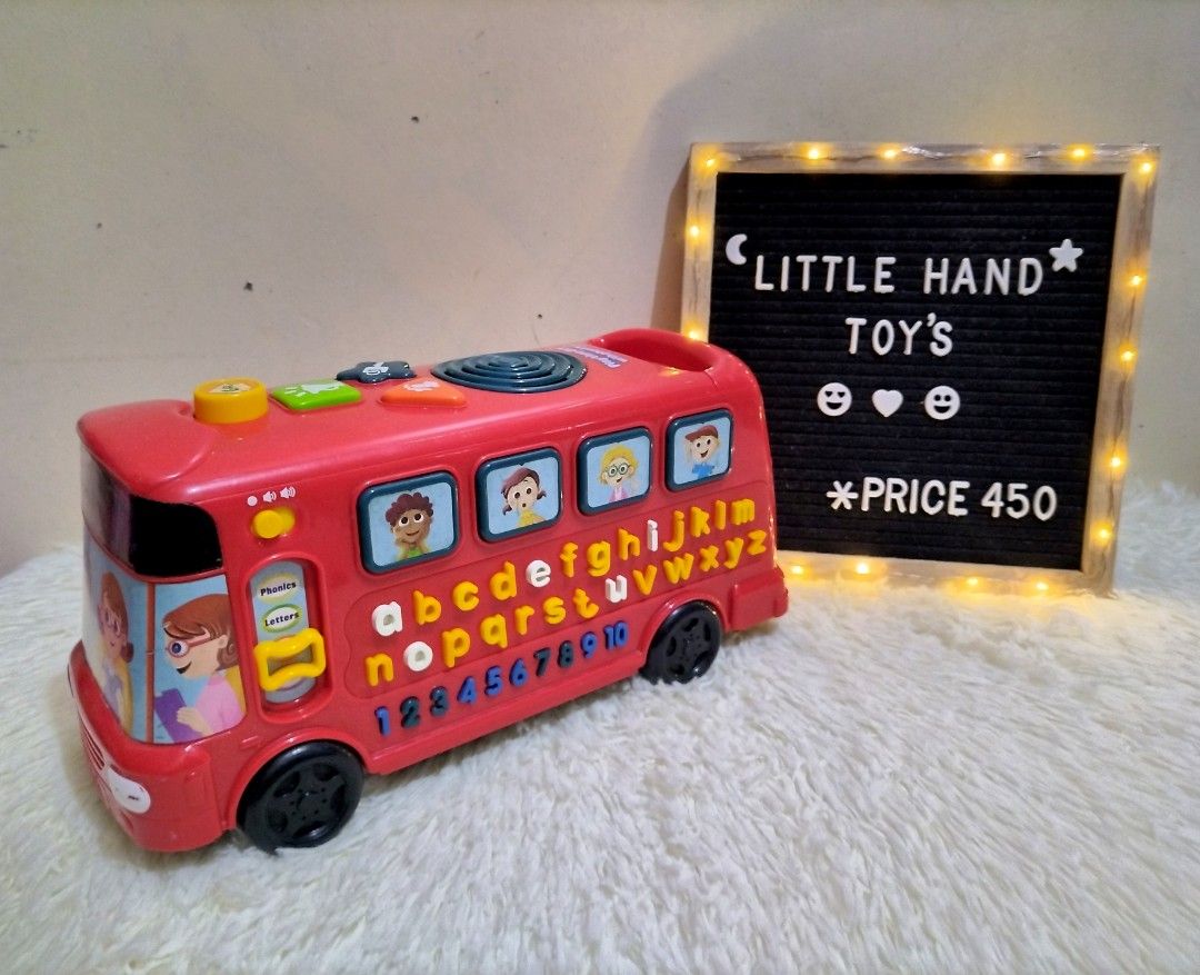 Vtech Playtime Educational Bus, Hobbies & Toys, Toys & Games on Carousell