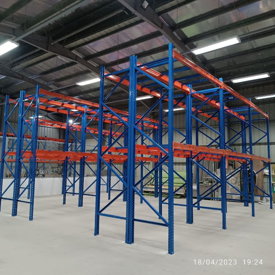 Warehouse Pallet Rack Type Adjustable Beam Layer Heavy Duty, Furniture ...