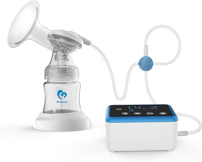 Wearable Breast Pump, Bellababy Portable Wireless Wearable Breast Pump with Touchscreen LCD ...