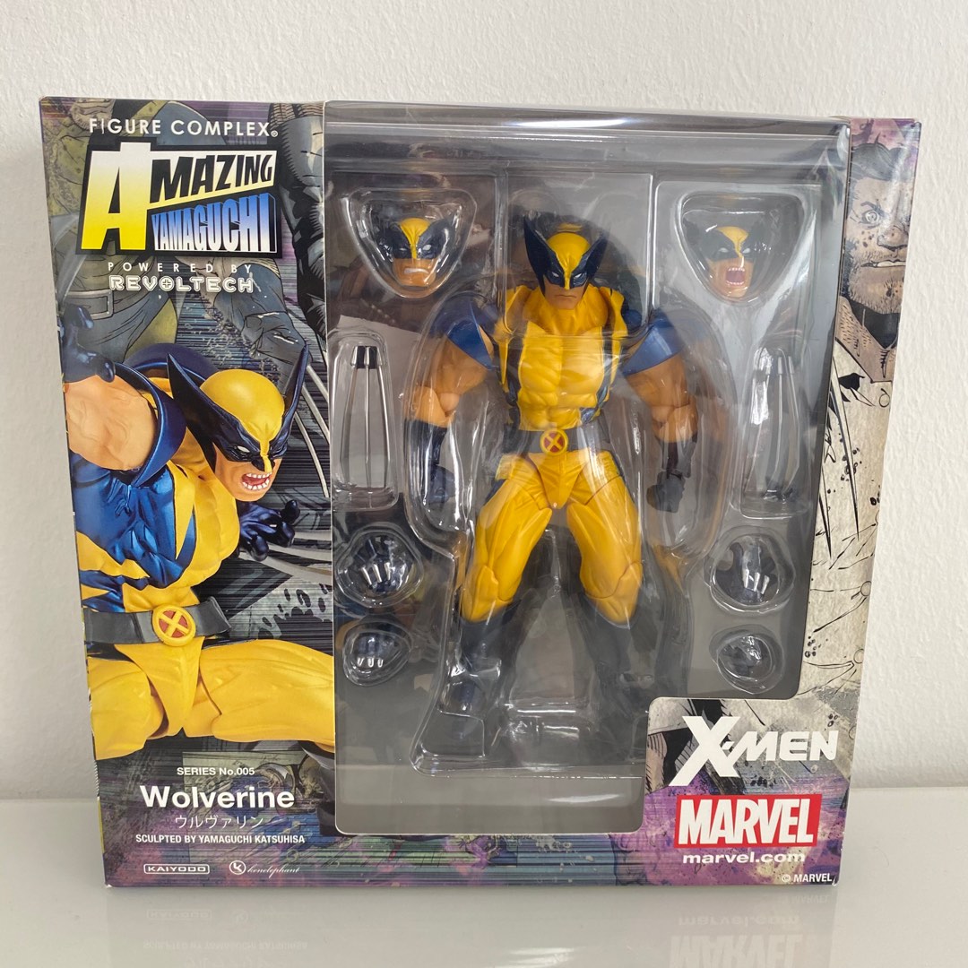 Wolverine Revoltech Amazing Yamaguchi, Hobbies & Toys, Toys & Games on ...