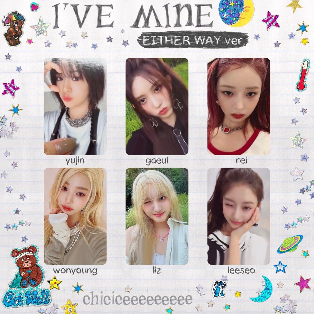 [WTS/LFB] ive mine albums / inclusions / photocards, Hobbies & Toys ...