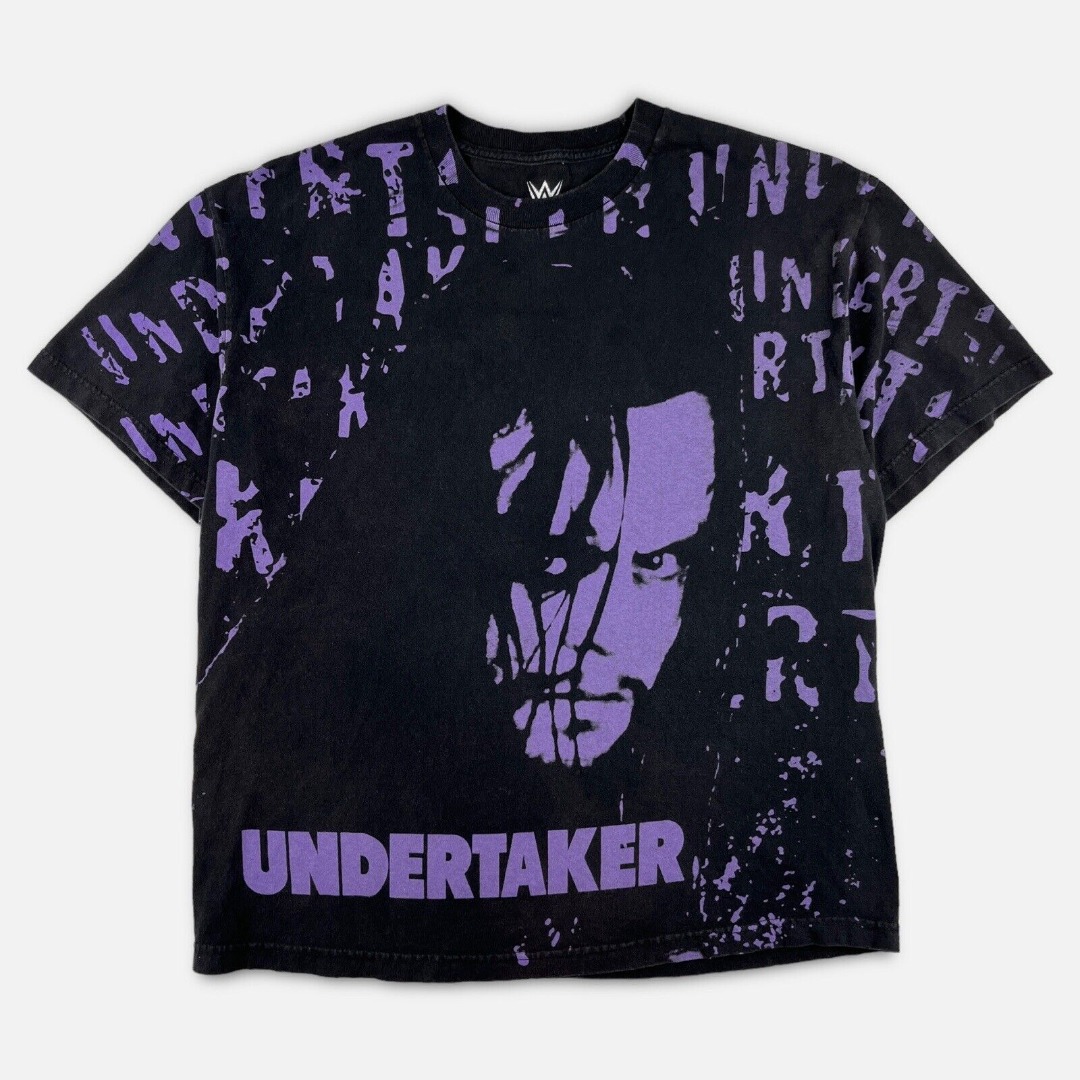 WWE Undertaker Shirt, Men's Fashion, Tops & Sets, Tshirts & Polo Shirts ...