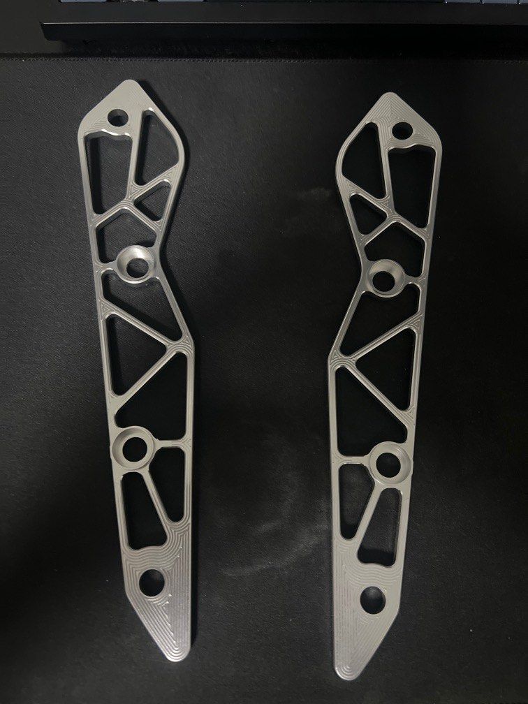 Xmax V2 windshield bracket, Motorcycles, Motorcycle Accessories on ...