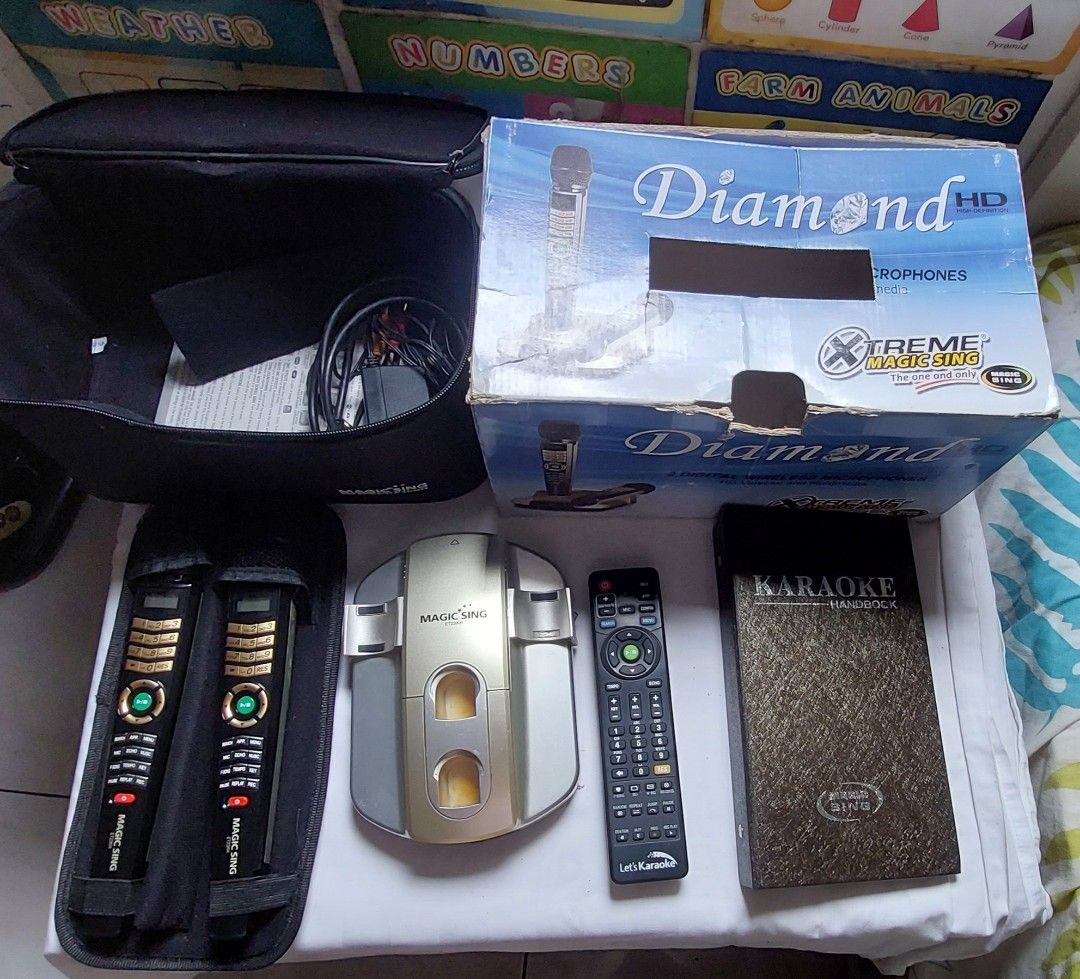 Xtreme Magic Sing Diamond HD 2 Digital Wireless Microphones, TV & Home ...