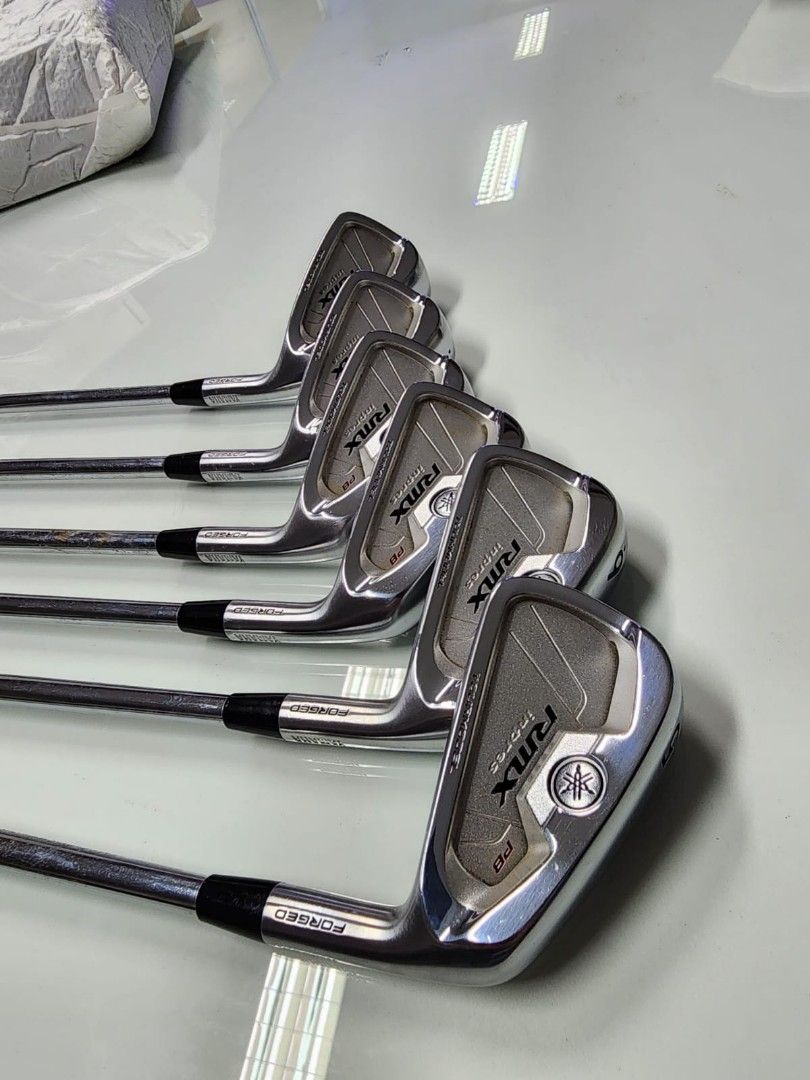 Yamaha RMX Tour Model PB Forged irons (5 - P), Sports Equipment, Sports ...