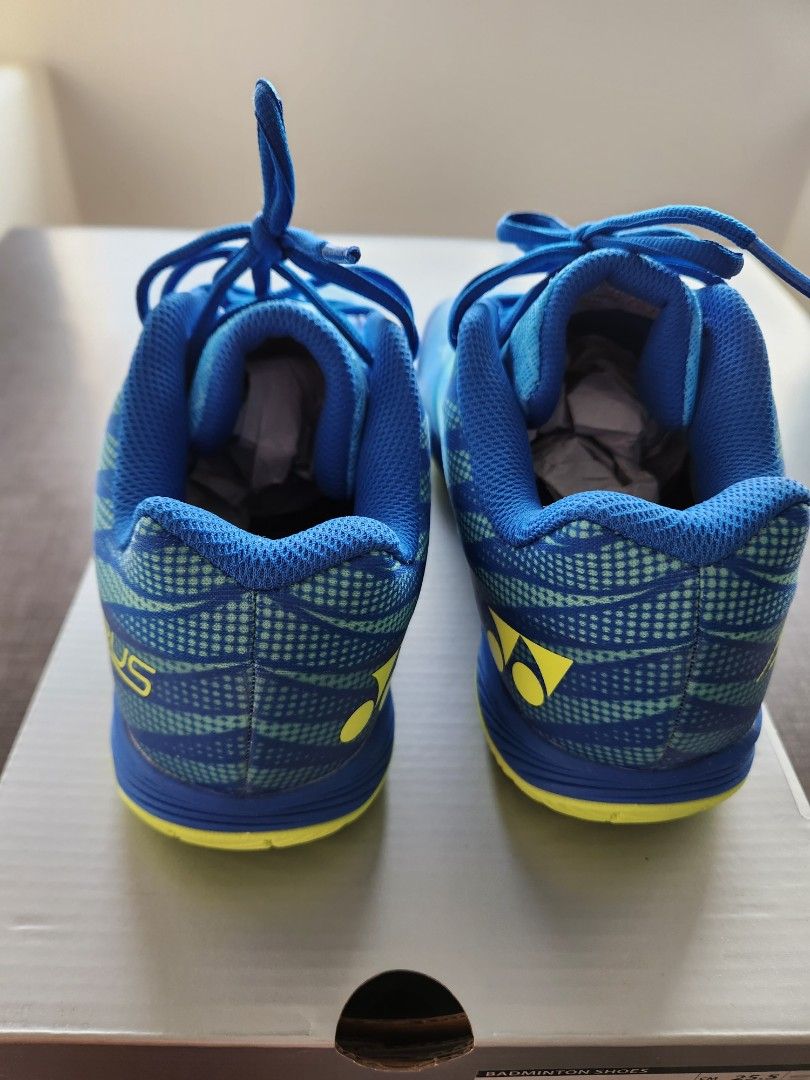 Yonex Aerus Z Blue Badminton Shoes 25 cm US 7, Sports Equipment, Sports ...