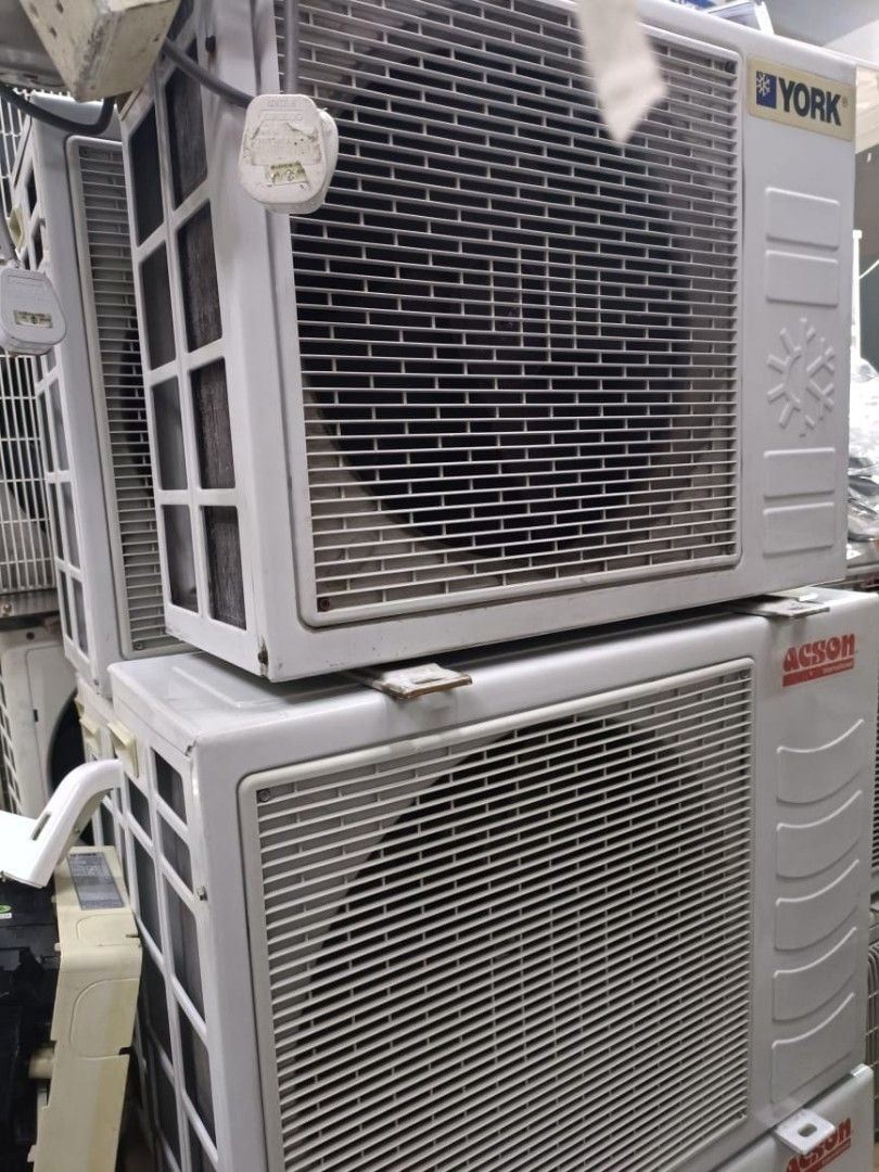 York Acson Daikin Aircond Ceiling CASSETTE EXPOSED 2HP 2.5hp 3hp 4hp 5hp _FREE INSTALLATION MON ...