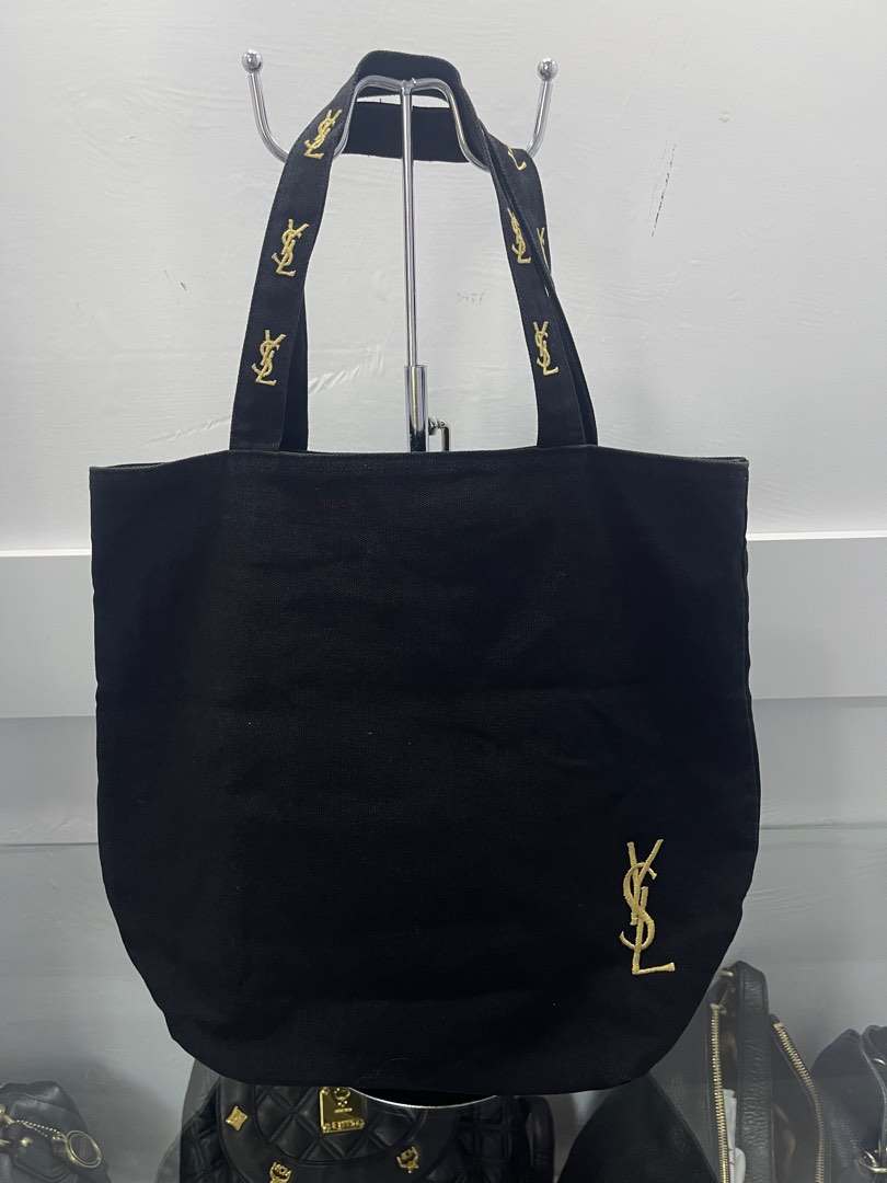 YSL canvas tote, Luxury, Bags & Wallets on Carousell