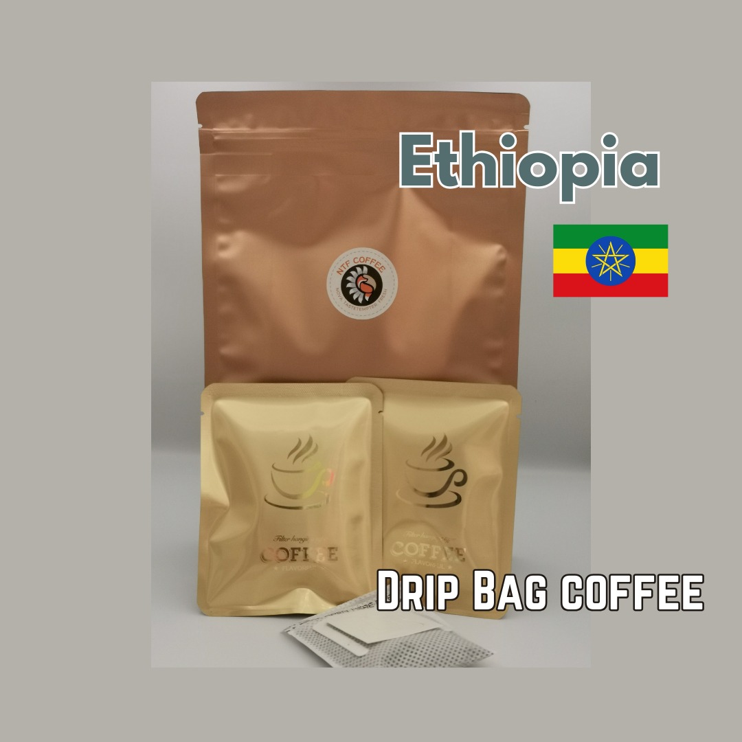 (10 Coffee Drip Bags/pack) Ethiopia - Sidamo Bensa, Food & Drinks ...