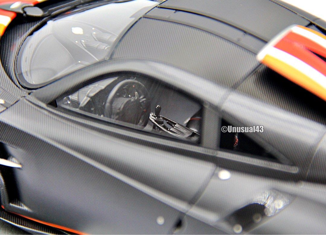 1/18 BBR Models Pagani Imola Matt Carbon Fiber Black, Hobbies & Toys ...