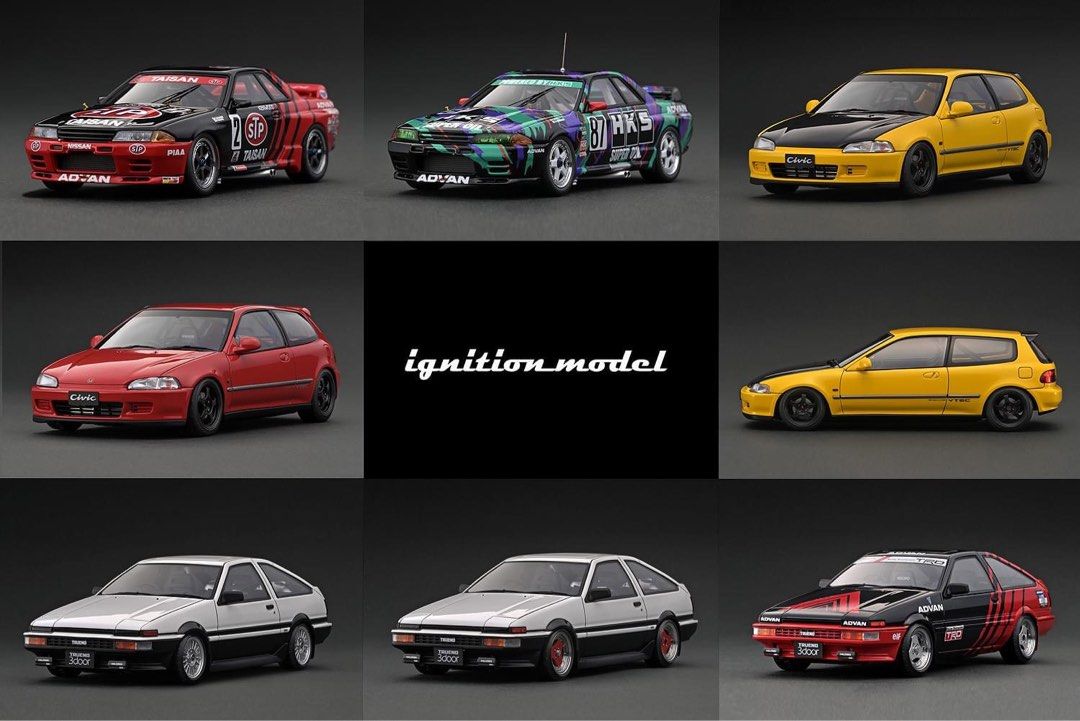 1/18 Ignition Models Pre Order 2024 Q2 Delivery Part 1, Hobbies & Toys ...