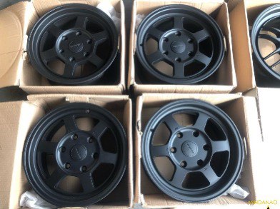 15” Rota Grid Type X Flatblack Mags 6Holes pcd 139 for Van/grandia ...