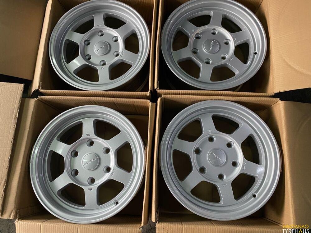 15” Rota Grid Type X Silver mags 6Holes pcd 139 for Van bnew, Car Parts ...