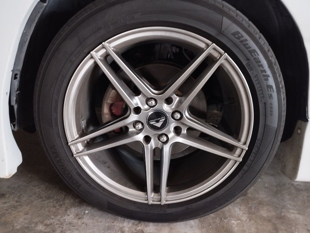 15" sports rims, Car Accessories, Tyres & Rims on Carousell