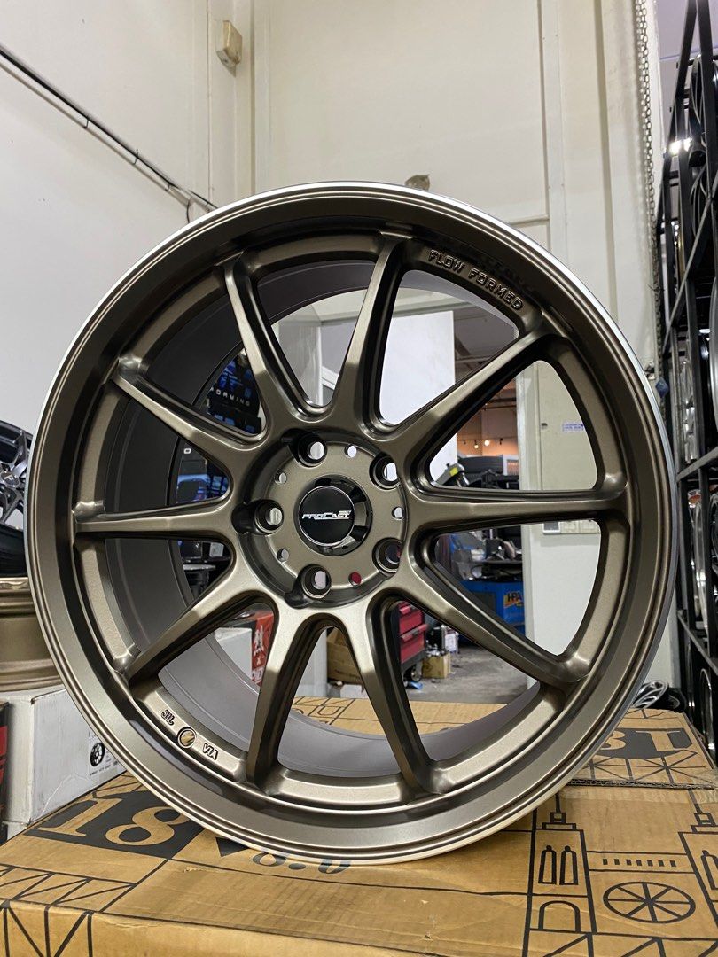 18" advanti Desgin Flow From Sport Rim 5x114.3, Car Accessories, Tyres ...