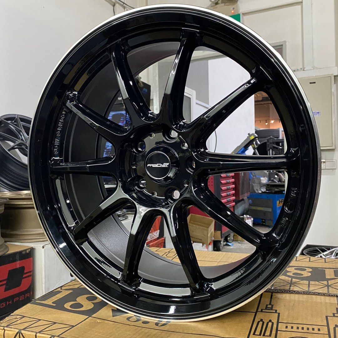 18” Advanti Design Flow From Sport Rim 5x114.3, Car Accessories, Tyres ...