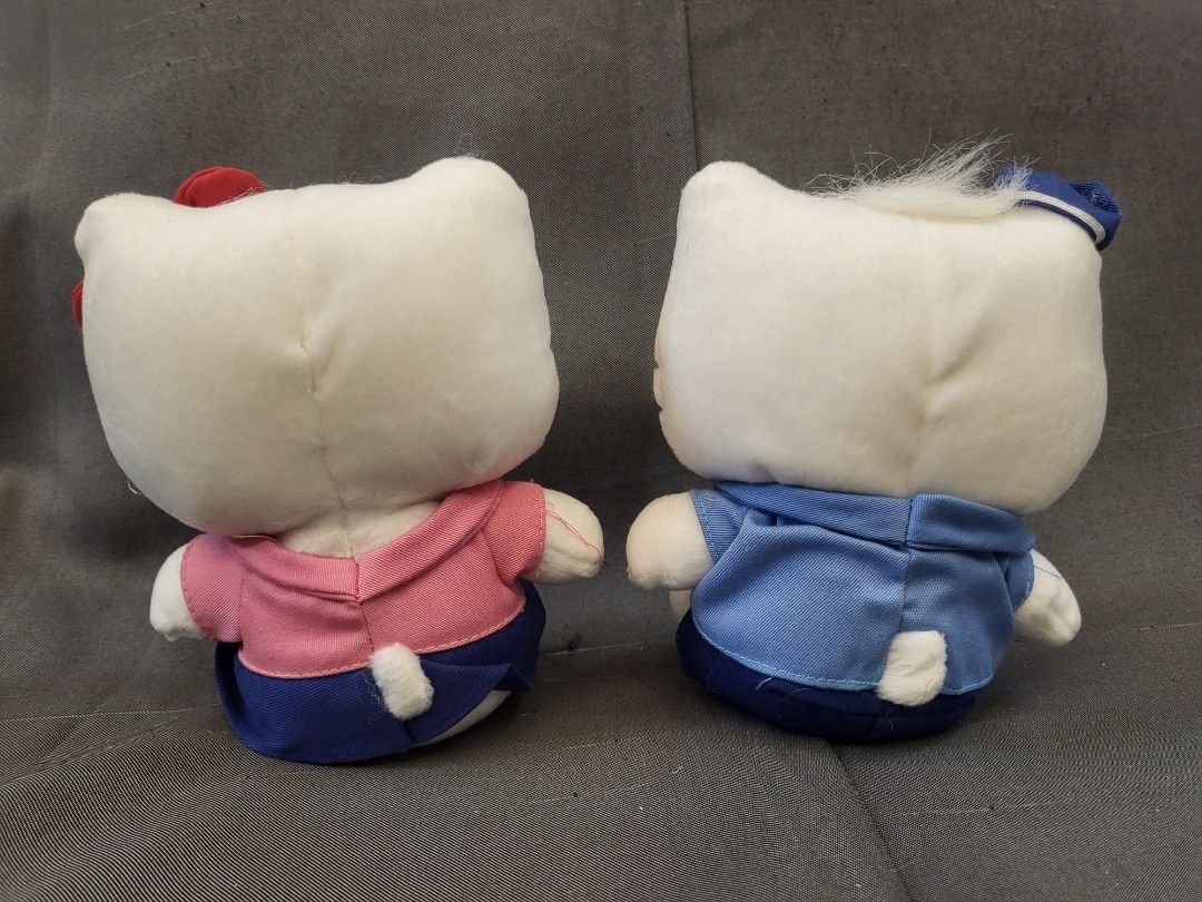 1999 Hello Kitty × Dear Daniel McDonald's Uniform 6" Plushie Set ...