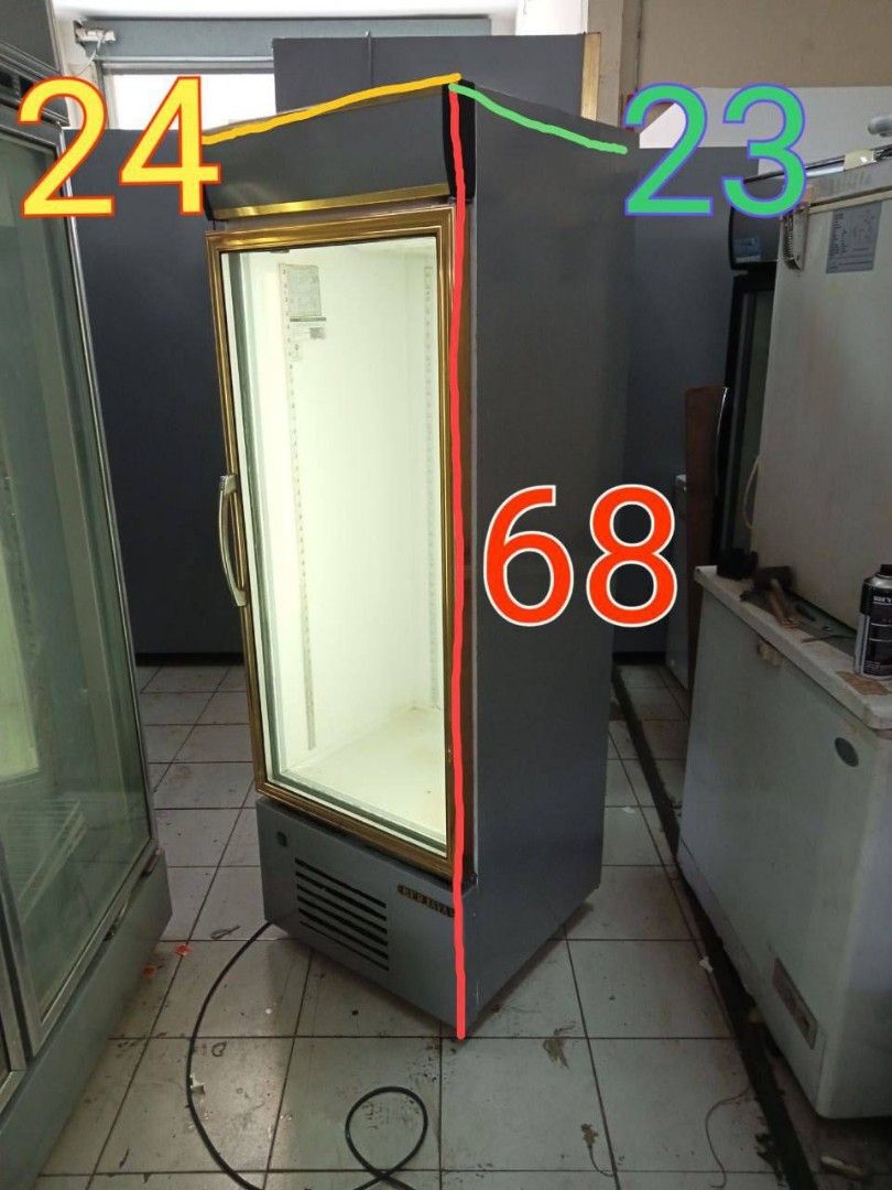 1 Door Display Chiller, Furniture & Home Living, Kitchenware ...