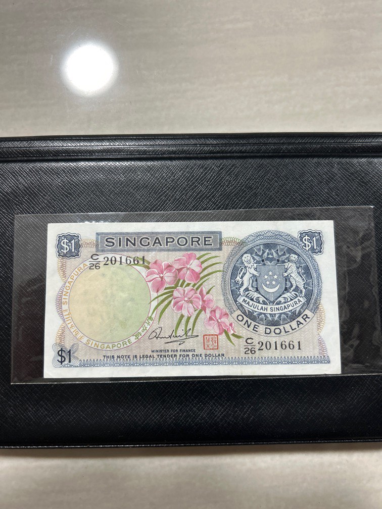 $1 Orchid Note, Hobbies & Toys, Memorabilia & Collectibles, Currency on ...