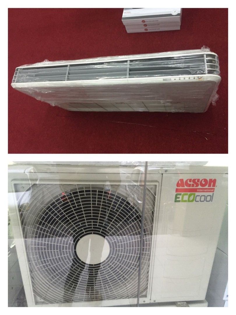 2.5hp Acson Ceiling Exposed Aircond, TV & Home Appliances, Air ...