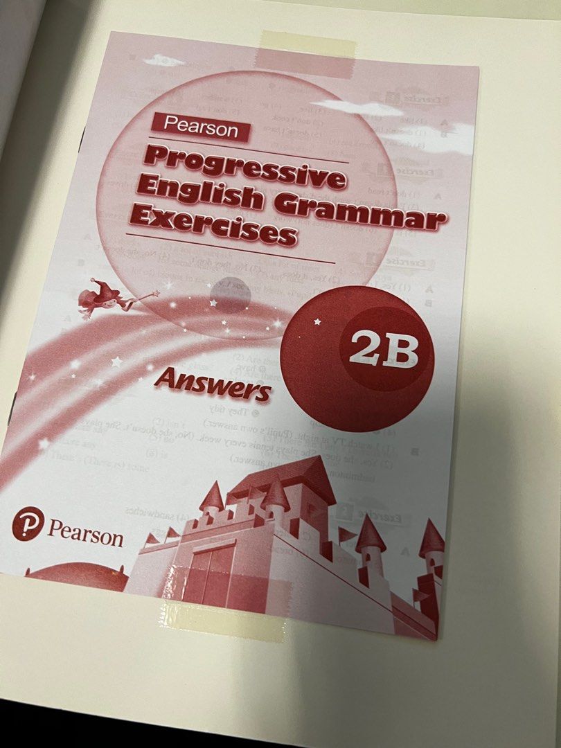 2B Progressive English Grammar Exercise Pearson with Answer, 興趣及遊戲, 書本 ...