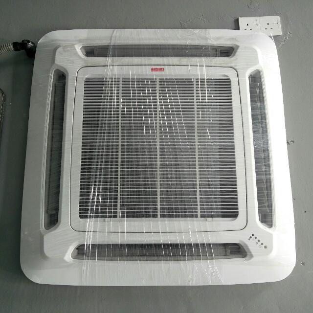 2hp Acson Ceiling cassette Aircond N16, TV & Home Appliances, Air ...