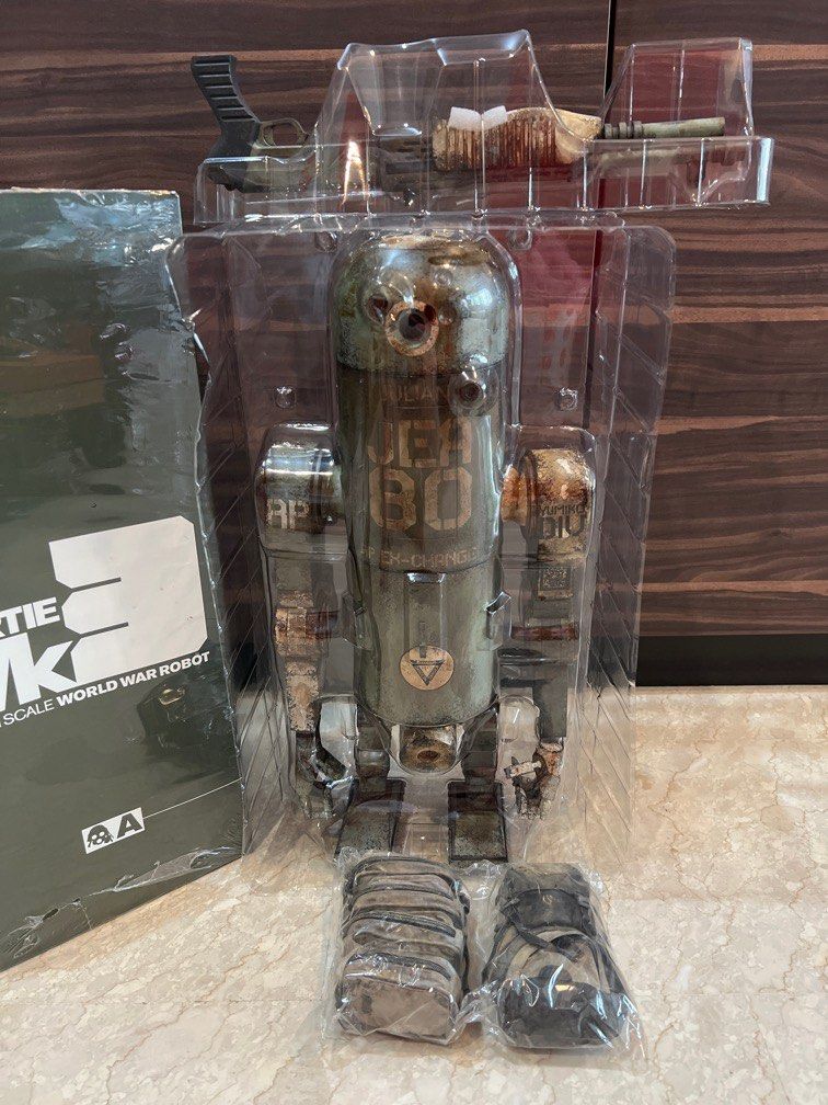 3a 1/6 wwr ashley wood mode A Bertie mk3 world war robot unused new ...