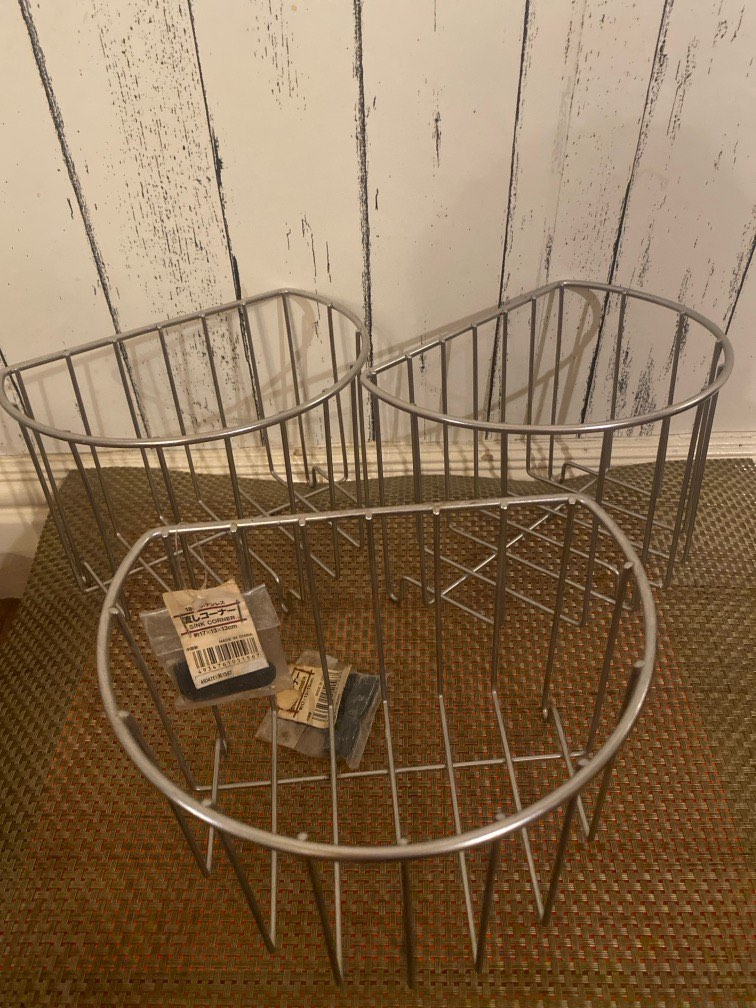 3pcs Stainless steel Muji kitchen rack, Furniture & Home Living ...