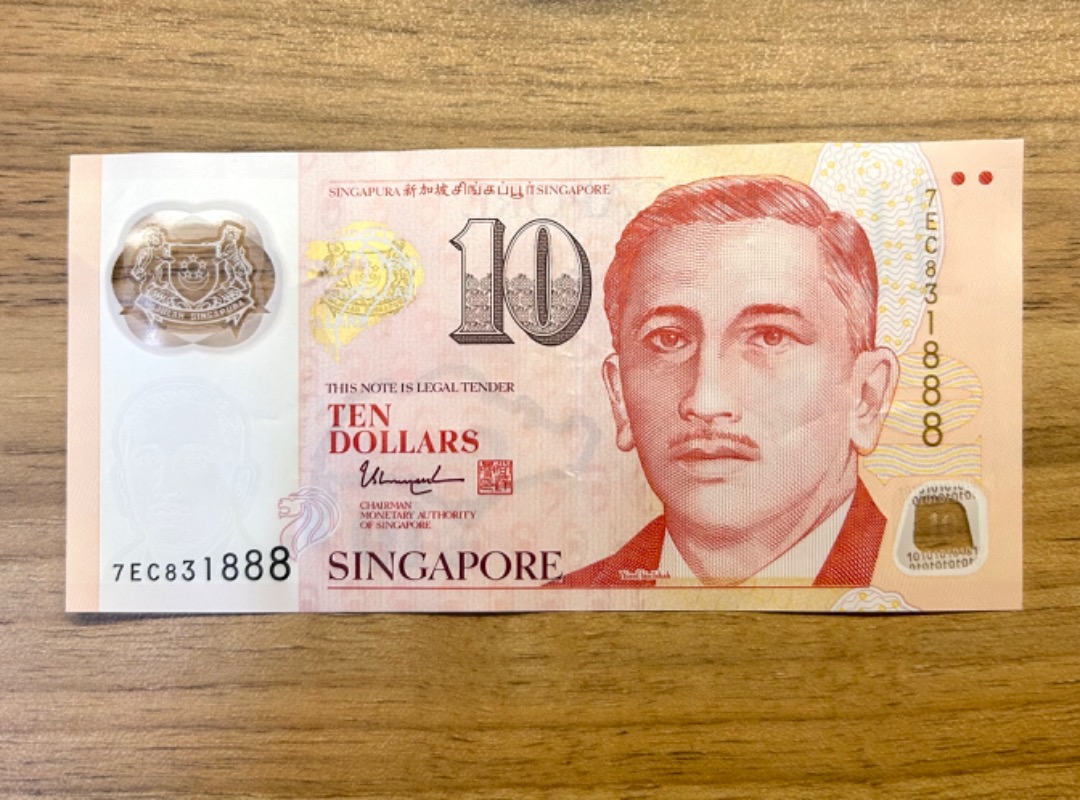 831888 $10 Singapore bank note Portrait series signed by TM, Hobbies & Toys, Memorabilia ...